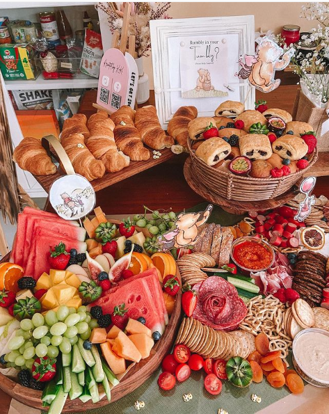 Brunch and Savoury Grazing Table | Kreated by KiKi
